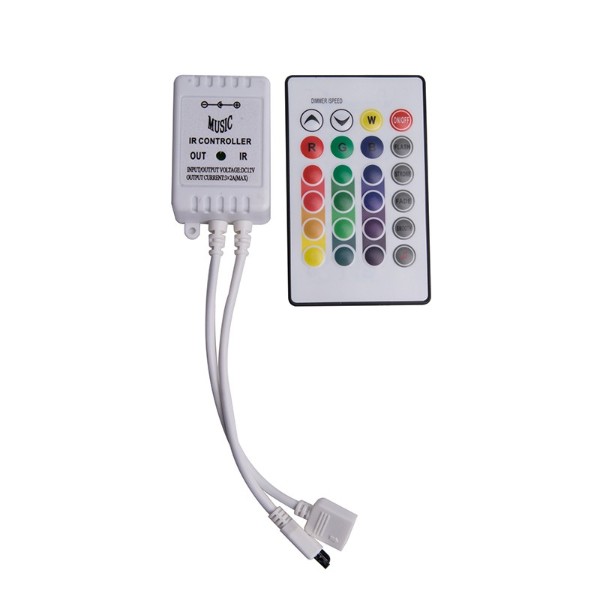 12 volt/ 24 volt LED controller normal 24 keys Music controller – TC24020