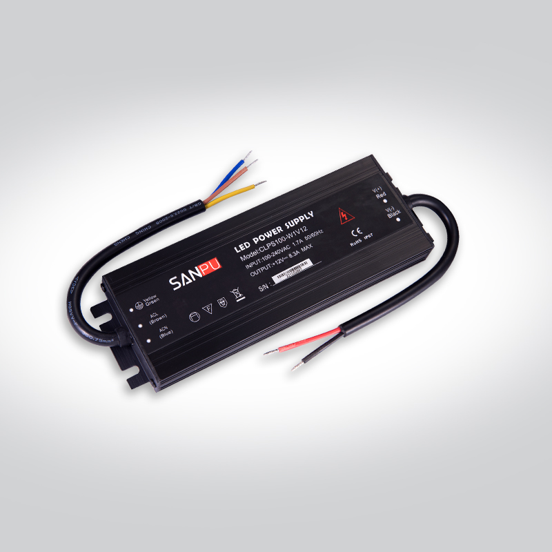 12 volt LED Power Supply 100W IP67 Waterproof-TLPS100